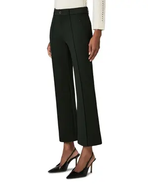 Paige Monterey Ponte Cropped Flare Pants