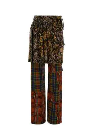 Dries Van Noten Crepe Pant - Printed