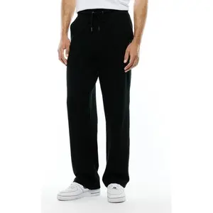 Psycho Bunny Marc Textured Straight Leg Sweatpants - Black