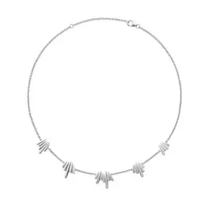LUCY QUARTERMAINE Solid Sterling Shard Necklace - Silver
