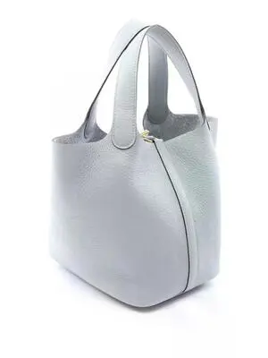 Hermès 2026 Clemence Picotin Lock 18 Handbag - Blue