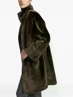 YVES SALOMON Oversized Shearling Coat