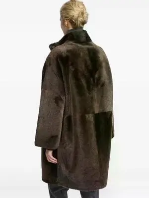 YVES SALOMON Oversized Shearling Coat
