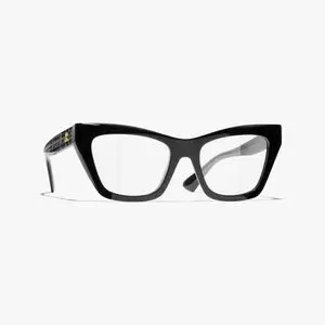 Chanel Cat-eye Eyeglasses - Black