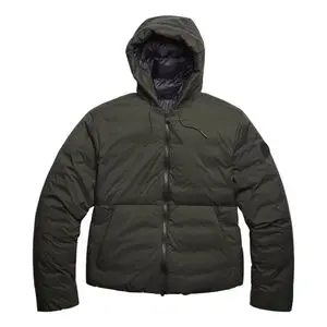 Canada Goose Lodge Hooded Jacket Black Label