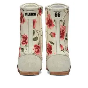 Onitsuka Tiger Mexico 66 Square Boots 'floral White Cream