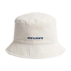StÜssy Reversible Stock Bucket Hat 'navy Stone