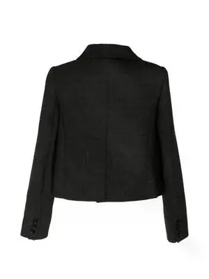 Dice Kayek Button-cuff Cropped Jacket