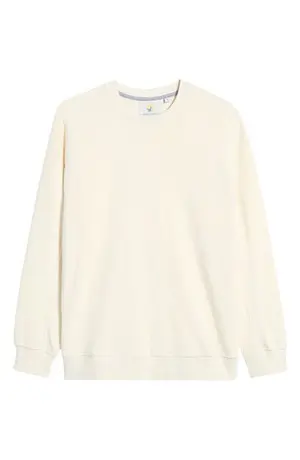 James Campbell Mammoth Crewneck Sweatshirt - Ivory