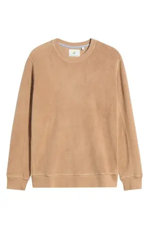 James Campbell Mammoth Crewneck Sweatshirt - Tan