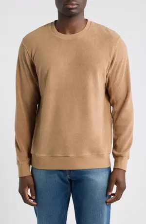 James Campbell Mammoth Crewneck Sweatshirt - Tan