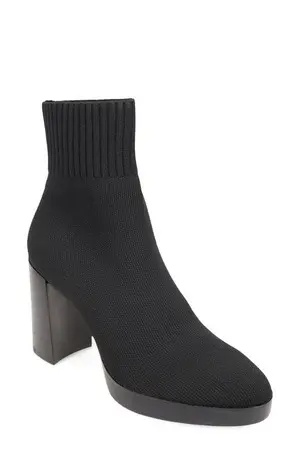 Pelle Moda Vonni Platform Bootie Black