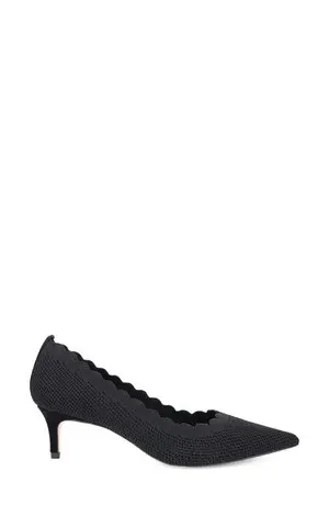 Pelle Moda Abell Pointed Toe Pump - Black