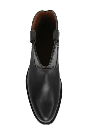 THE FRYE COMPANY Wyatt Pull On Leather Western Boot - Black
