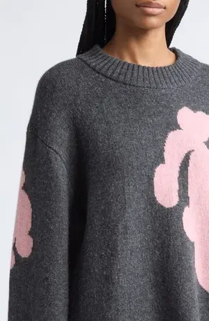 Marimekko Kartakteri Kukkahattu Crewneck Sweater