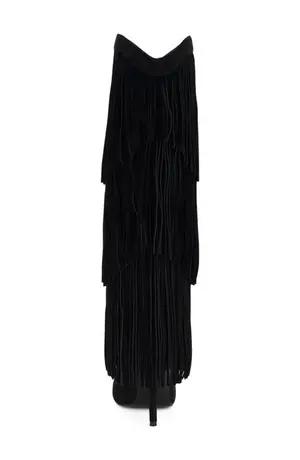Nine West Genviv Fringe Knee High Boot
