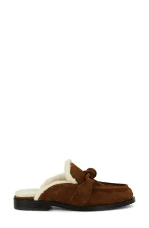 Nine West Mavey Leather Flat Mule - Mbr01
