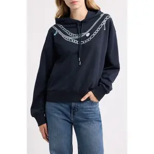 Rag & Bone Miramar Charms Graphic Hoodie