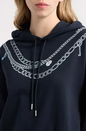 Rag & Bone Miramar Charms Graphic Hoodie