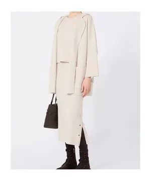 Max Mara Sleeveless Wool And Cashmere Sweater