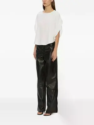 Christopher Esber Troy Deconstruct Leather Trousers