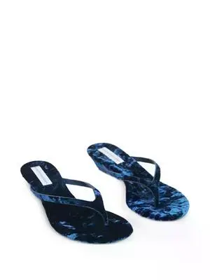 Christopher Esber Scala Velvet Wedge Pumps