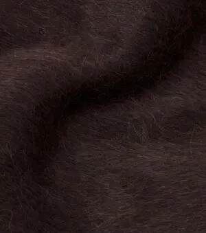 Acne Studios Fringed Alpaca And Wool Scarf
