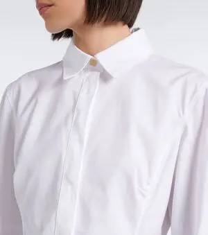 Jacquemus Triangle Cotton Poplin Shirt