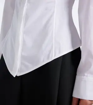 Jacquemus Triangle Cotton Poplin Shirt