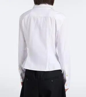 Jacquemus Triangle Cotton Poplin Shirt