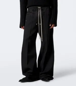 Rick Owens Bela Virgin Wool Wide-leg Pants