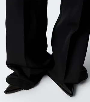 Rick Owens Bela Virgin Wool Wide-leg Pants
