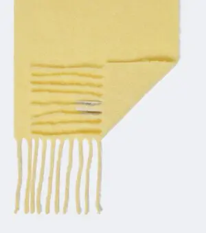 Jacquemus Carro Alpaca, Mohair, And Wool-blend Scarf