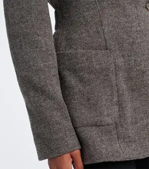 Magda Butrym Double-breasted Wool And Cashmere-blend Blazer