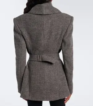 Magda Butrym Double-breasted Wool And Cashmere-blend Blazer