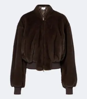 Stella McCartney Zip-up Bomber Jacket - Brown