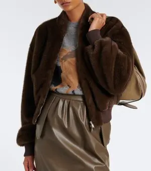 Stella McCartney Zip-up Bomber Jacket