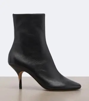 Jacquemus Collant Leather Ankle Boots