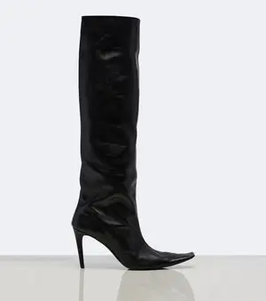 Khaite Marlene Leather Knee-high Boots