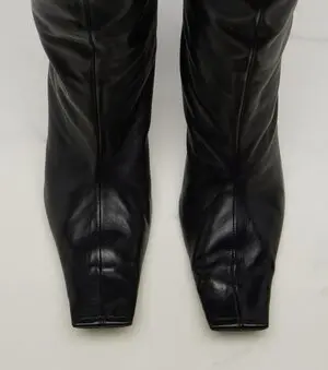 Khaite Marlene Leather Knee-high Boots
