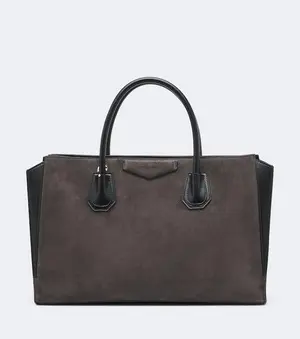 Givenchy Antigona Catchall Medium Suede Tote Bag
