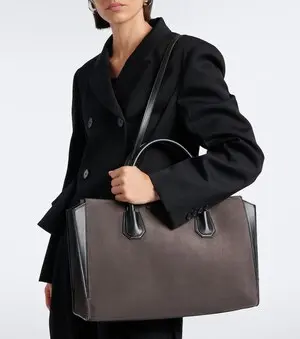 Givenchy Antigona Catchall Medium Suede Tote Bag