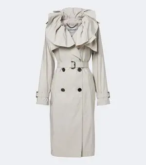 Burberry Ruffled Trench Coat
