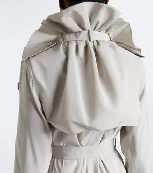 Burberry Ruffled Trench Coat