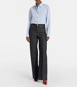 Stella McCartney Mid-rise Wide-leg Jeans