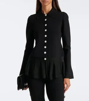 Proenza Schouler Martina Ruffled Cardigan