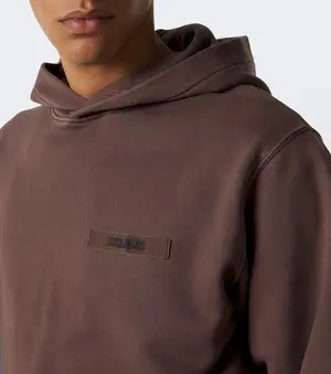 Jacquemus Logo Cotton Fleece Hoodie