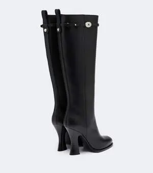 Burberry Ekd Leather Knee-high Boots