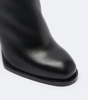 Burberry Ekd Leather Knee-high Boots
