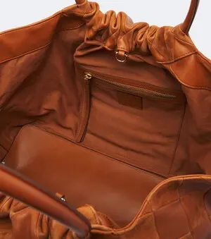 Zimmermann Cloud 91 Leather And Suede Shopper